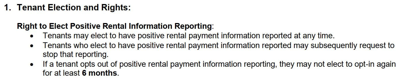 Instructions for Completing the Rent Reporting Option Notice ...